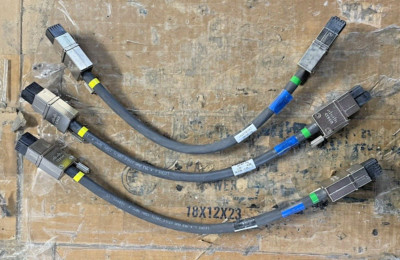 Cisco 37-1122-01 REV A0 Catalyst Power Stack Cables. ( Lot of 3 ) | eBay