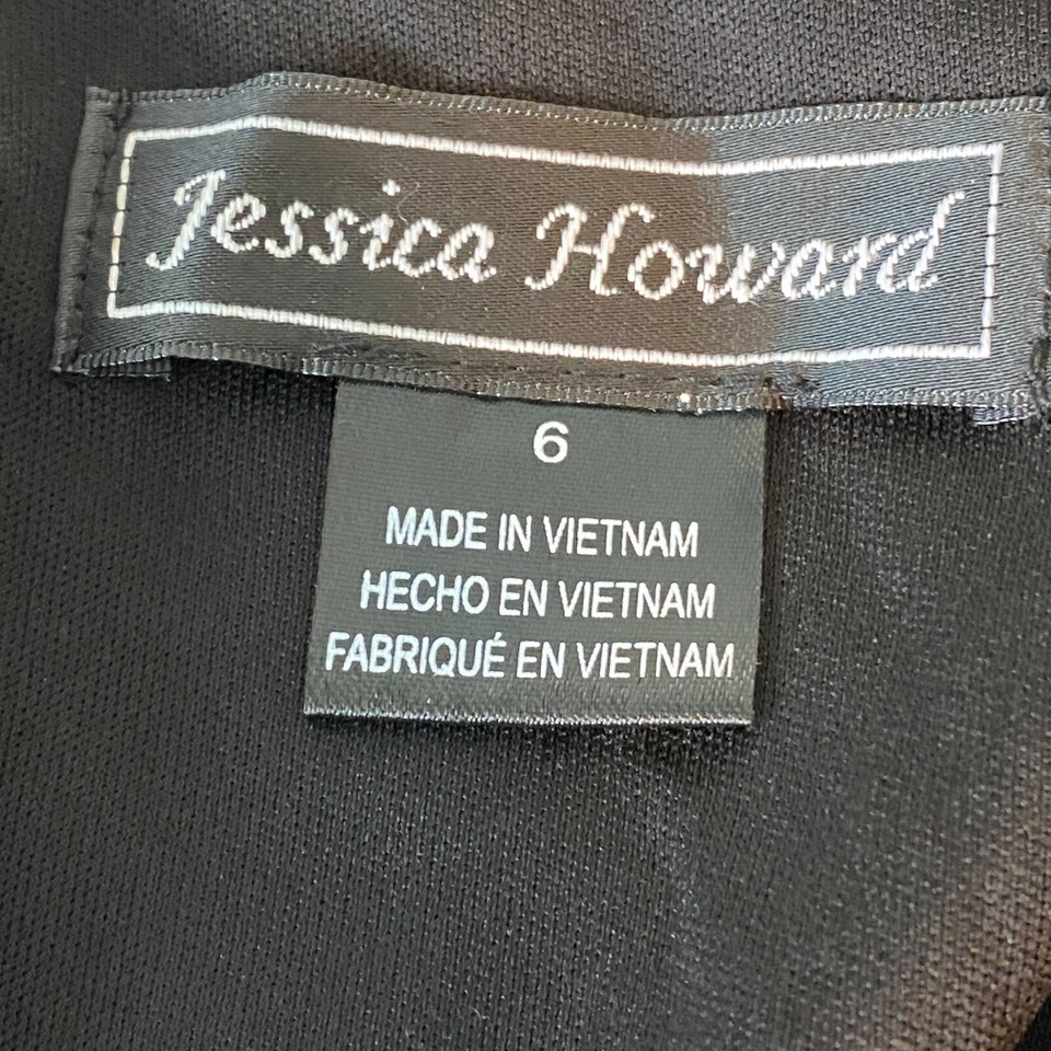 Jessica Howard Women's Glitter Houndstooth Sheath Dress Size 6 | eBay UK