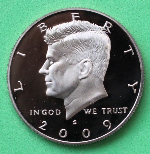 2009 S Kennedy Half Dollar CN Clad 50c Proof Coin JFK 50 Cents | eBay