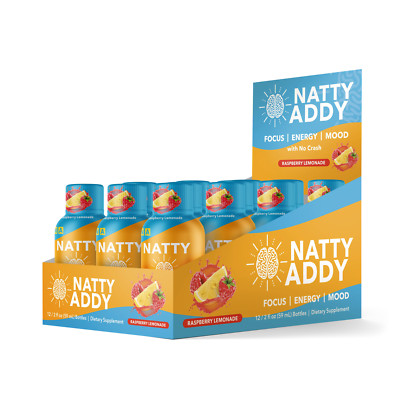 Natty Addy Focus Mood Energy 2oz Shots Nootropic | eBay