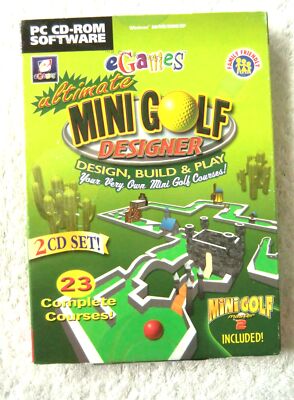 30057 - Ultimate Mini Golf Designer [NEW / SEALED] - PC () Windows XP ...