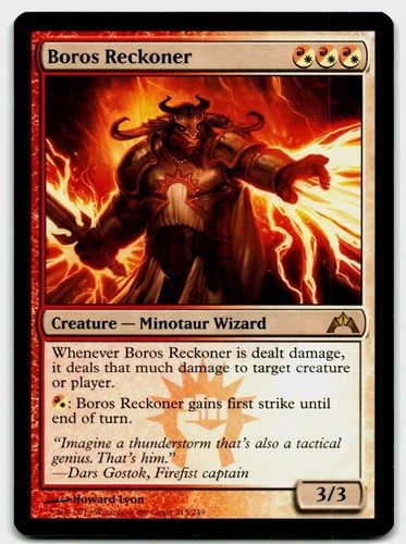 MTG Boros Reckoner 215/249 Gatecrash - Rare - NM | eBay