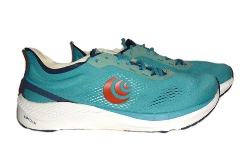 TOPO Athletic Cyclone Zip Foam Running Shoes Cyan Red Men's Size 12 M ...