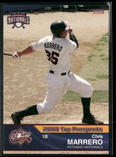 Chris Marrero 2008 Carolina League Top Prospects Set Card | eBay