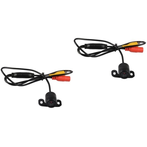 2 PCS Reverse Camera Rearview Cameras for Vehicles License Plate Backup ...