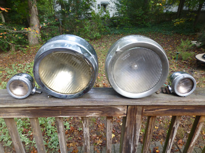 Antique Headlights Cowl Lights Hupmobile Chrysler Hudson Essex Marmon ...