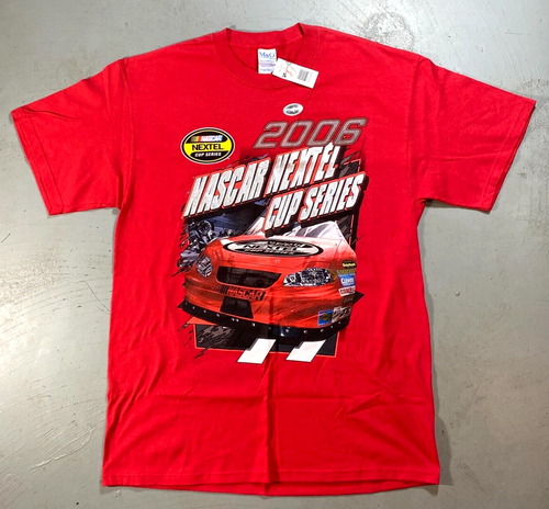 NASCAR Red T-shirt Adult Size Large Nextel Cup Series 2006 Tour ...