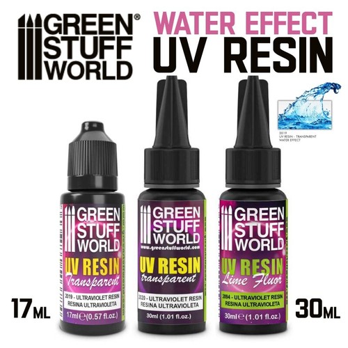 Green Stuff World: UV RESIN - Water Effect | Lime Fluor Toxic Effect | eBay