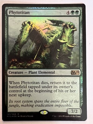 Phytotitan - FOIL - MTG Core Set 2015 - LP Rare Creature Plant ...