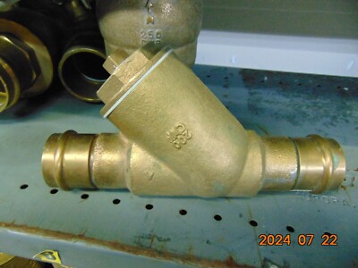1-1/4" NIBCO BRONZE Y-Strainer 200 CWP PROPRESS Y STRAINER | eBay