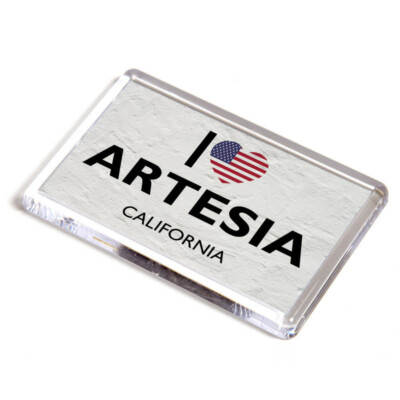 FRIDGE MAGNET - I Love Artesia, California - USA | eBay UK