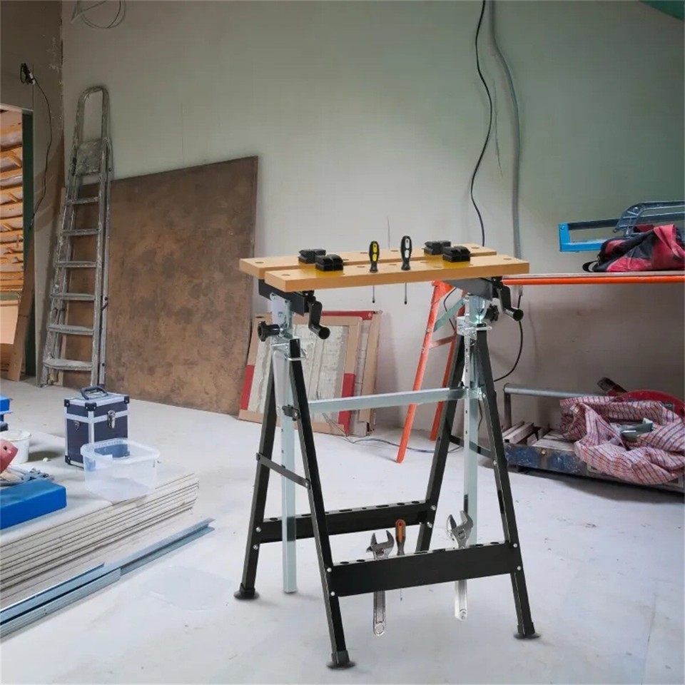 Carpenter Workbench with Protractor For Woodworking Projects | eBay