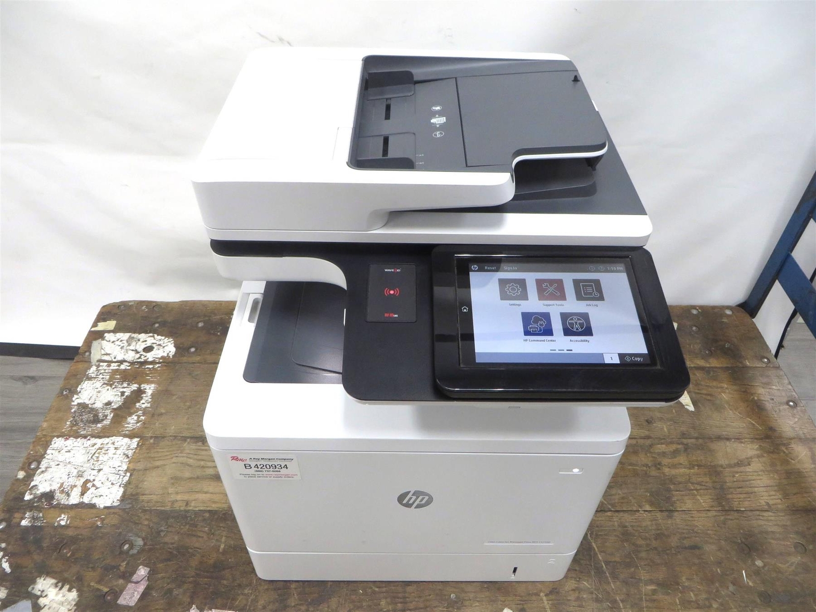 HP Color LaserJetManaged Flow MFP E57540 | eBay