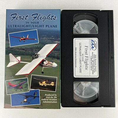 First Flights in Your Ultralight/Light Plane VHS Video Tape | eBay