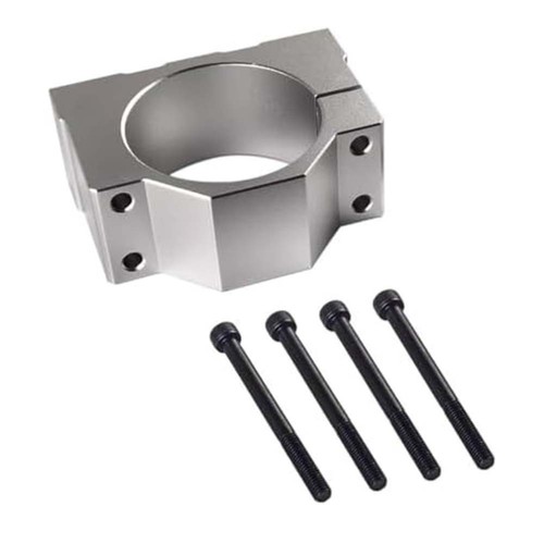 For CNC Spindle Fixture DZ65 Aluminum Clamp with 4 Installation Screws ...