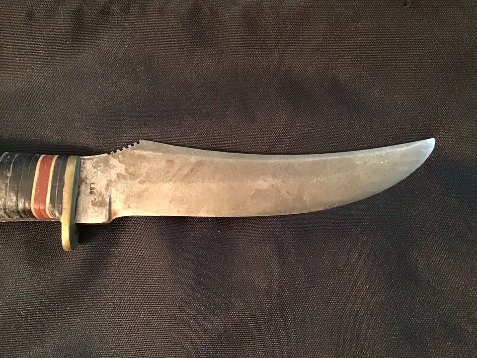 Vtg Western Boulder Colorado USA L 39 Fixed Blade Hunting Knife Old ...