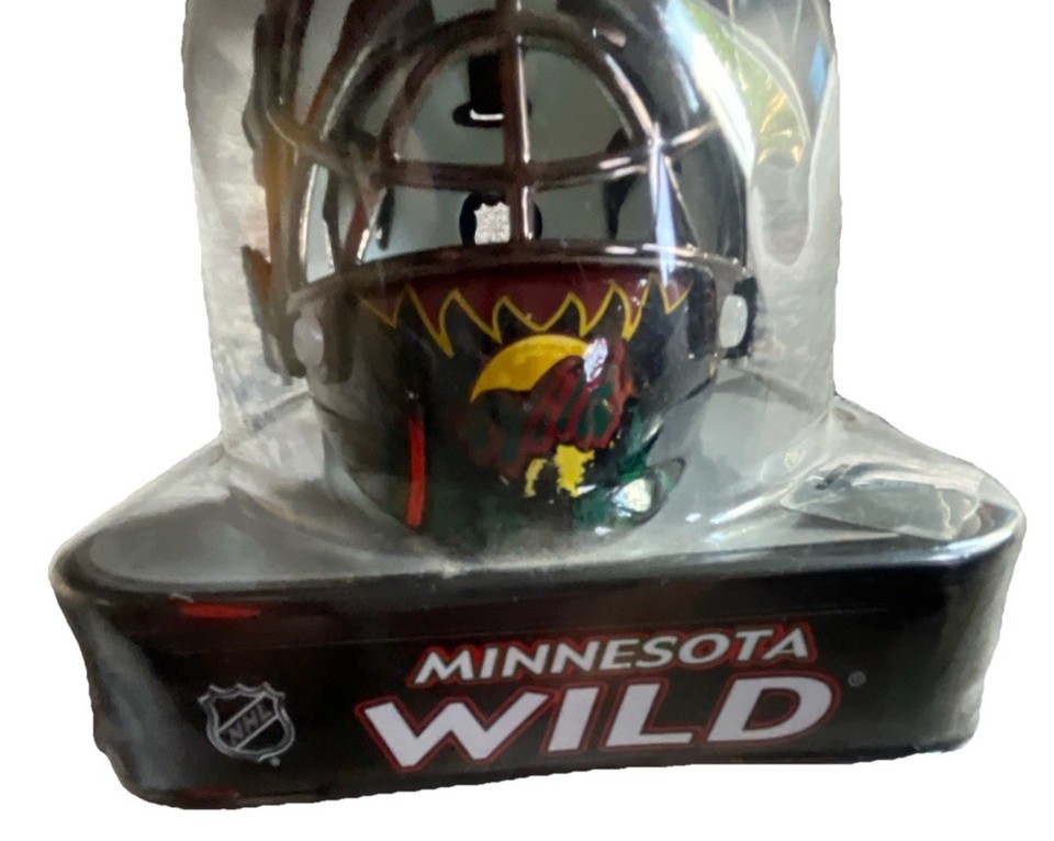 Vintage Minnesota Wild Franklin Sports Collectible Mini Goalie Mask ...