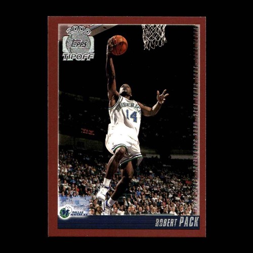 Robert Pack 2000-01 Topps Tipoff Dallas Mavericks #118 R328F 64 | eBay