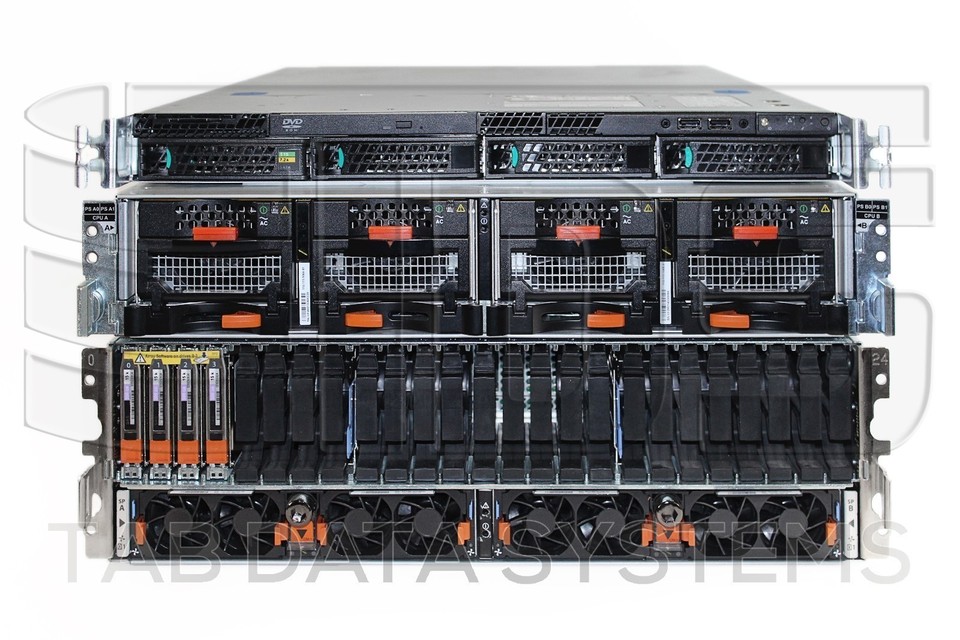 EMC VNX5400 Unified System w/ 15x 300GB 15K HDD, 10x 200GB SSD, 25-Bay ...