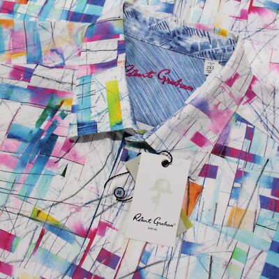 Robert Graham NWT Cap N' Skully Casual Button Down Shirt Size XXL in ...