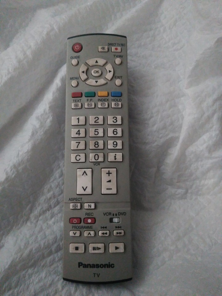 Fastshipping🇺🇲 Panasonic EUR7651019 Tv Remote Control no back cover ...