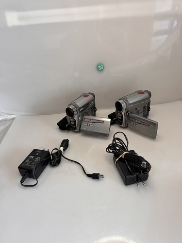 2 JVC GR-D770U Mini DV Digital Video Camera W/Battery And Charger ...