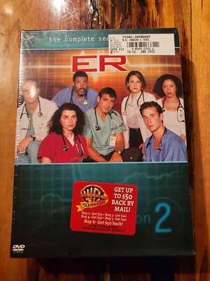 ER - The Complete Second Season (DVD, 2004, 4-Disc Set) 85393173722| eBay