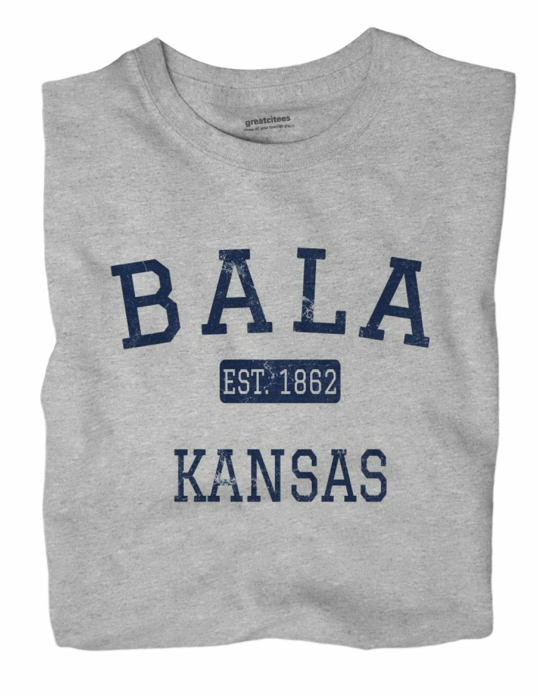 Bala Kansas KS T-Shirt EST | eBay