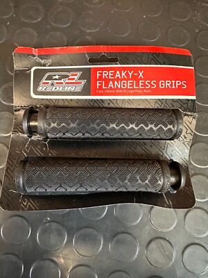 NOS Redline Freaky-X Flangeless Grips Black 136mm | eBay