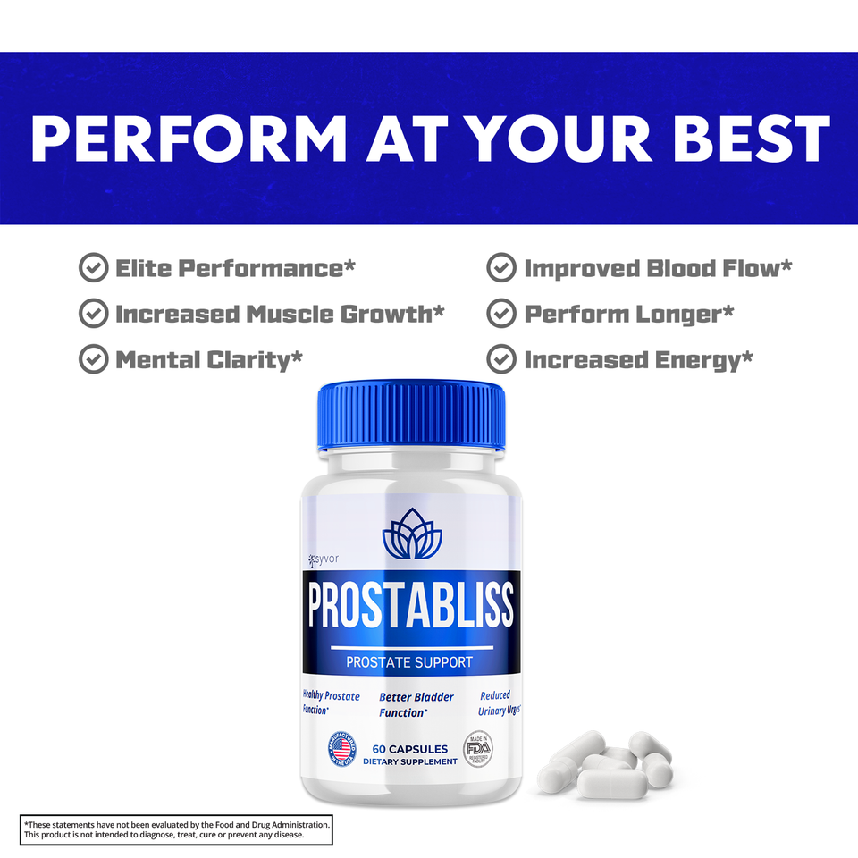 Prostabliss Advanced Prostate Support Max Strength Bladder Supplement ...