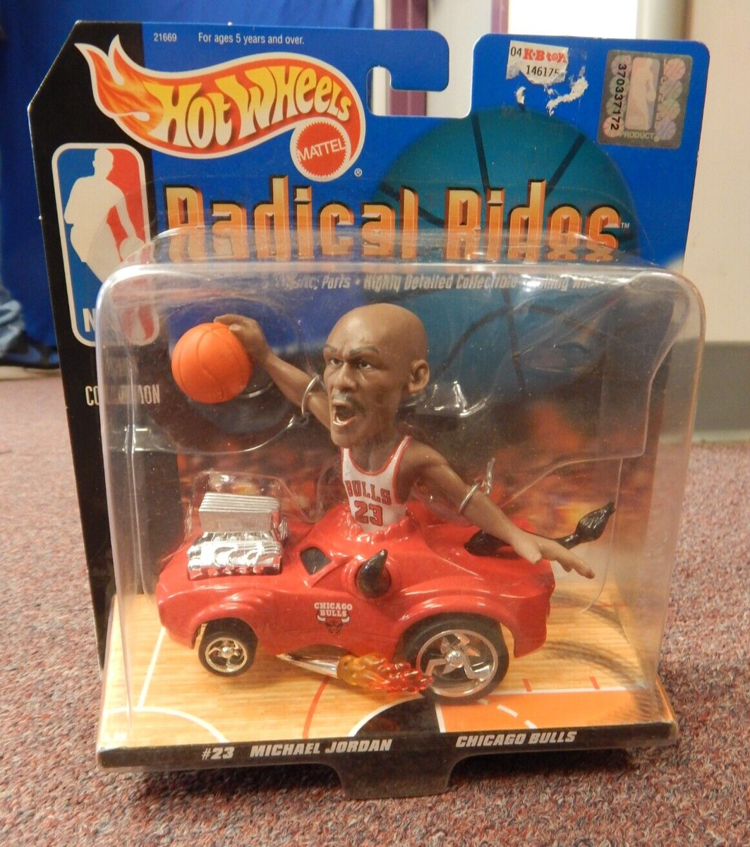 1998 Mattel Hot Wheels Radical Rides NBA Michael Jordan #23 1998 Mattel Hot Wheels Radical Rides NBA Michael Jordan #23