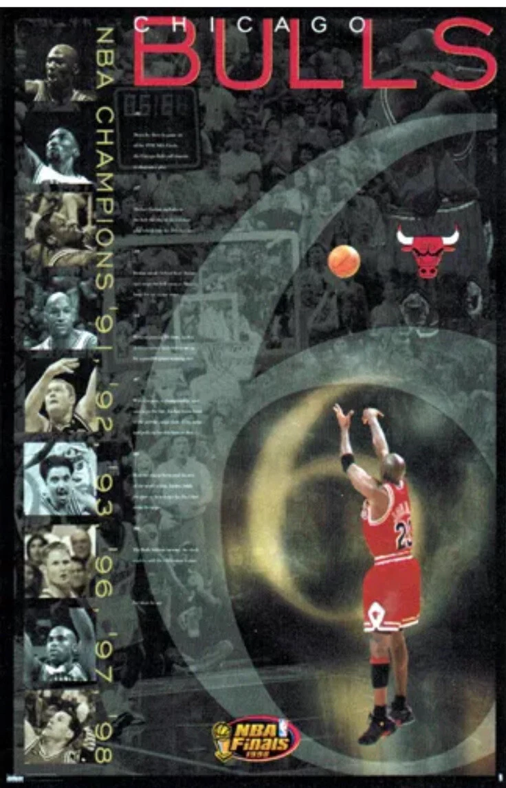 Michael Jordan Poster Last Shot