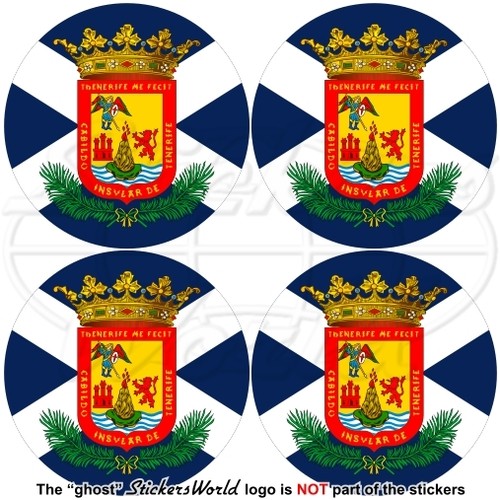 ISOLA TENERIFE Roundels Isole Canarie Spagna, Canarie sticker adesivo ...