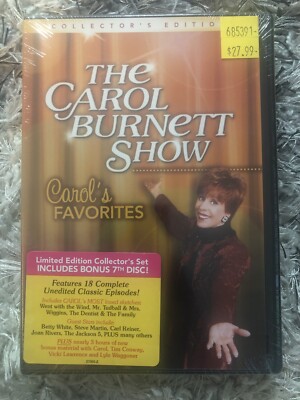 The Carol Burnett Show: Carols Favorites (DVD, 2012, 6-Disc Set ...