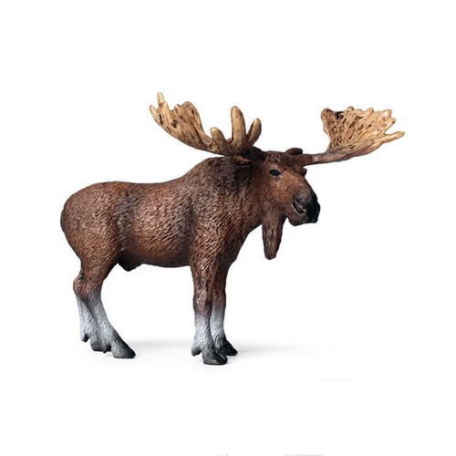 Elk Animals Figures Toys Realistic Jumbo Wild Animals Figurines Model ...