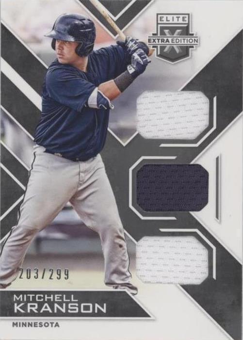 2016 Panini Elite Extra Edition - Triple Materials Mitchell Kranson #TM ...