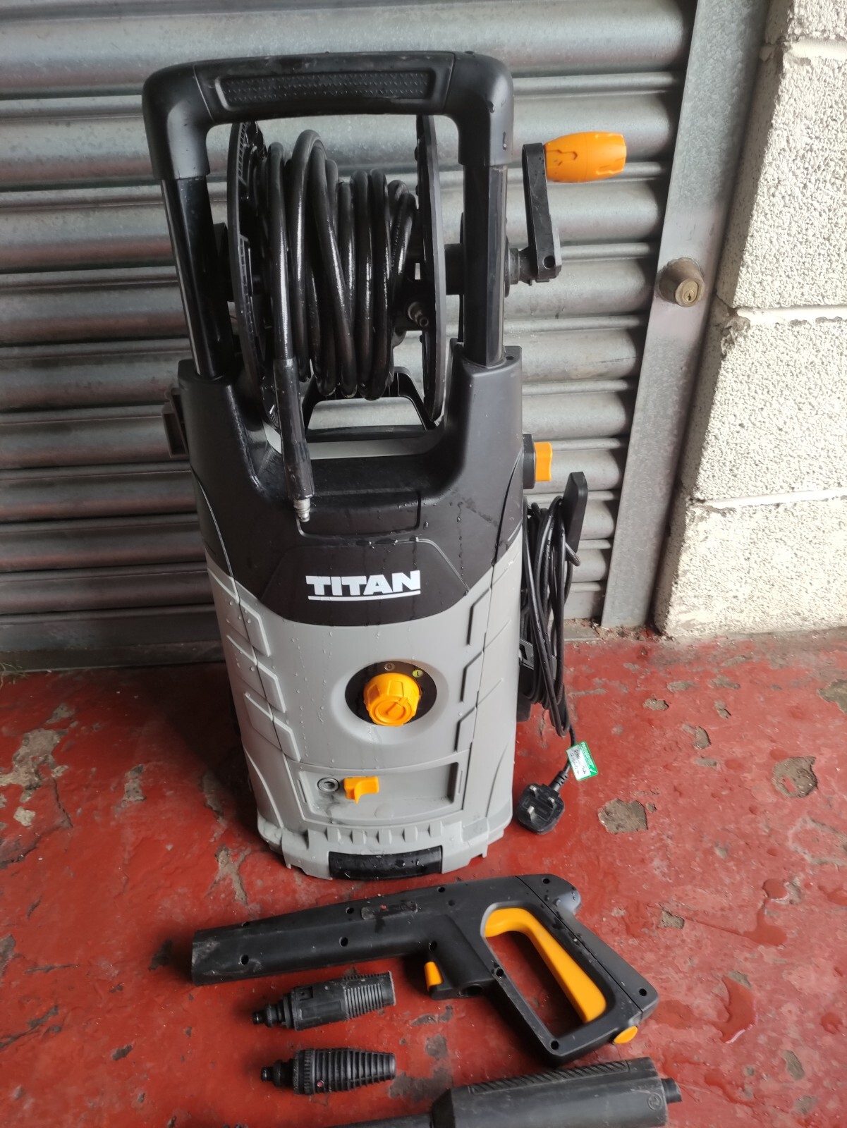 Titan High Pressure Washer Jet Electric Garden Patio Car Wash Cleaner ...