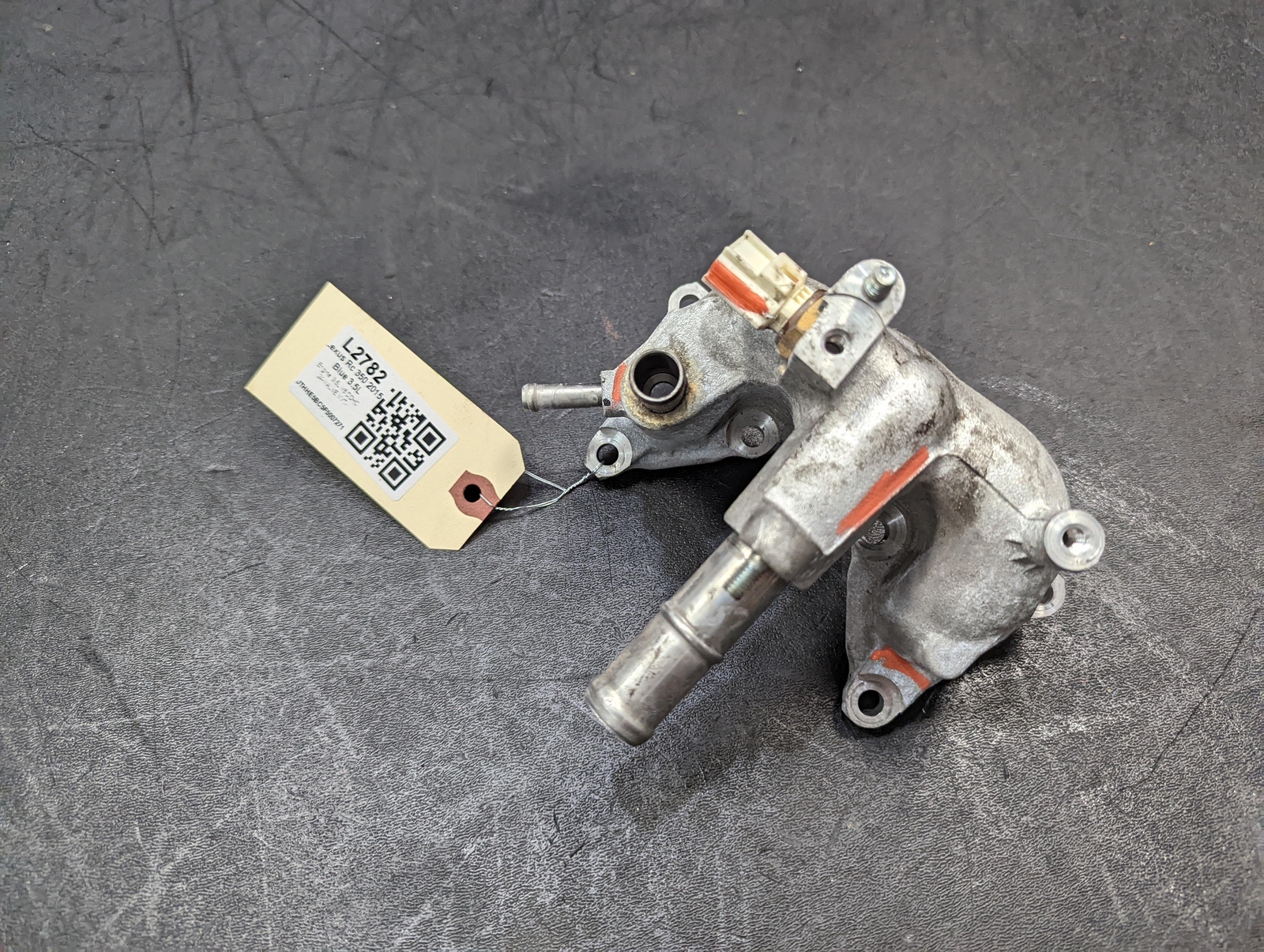 Rear Engine Coolant Water By-Pass Joint 2015 Lexus RC350 16356-31021 ...