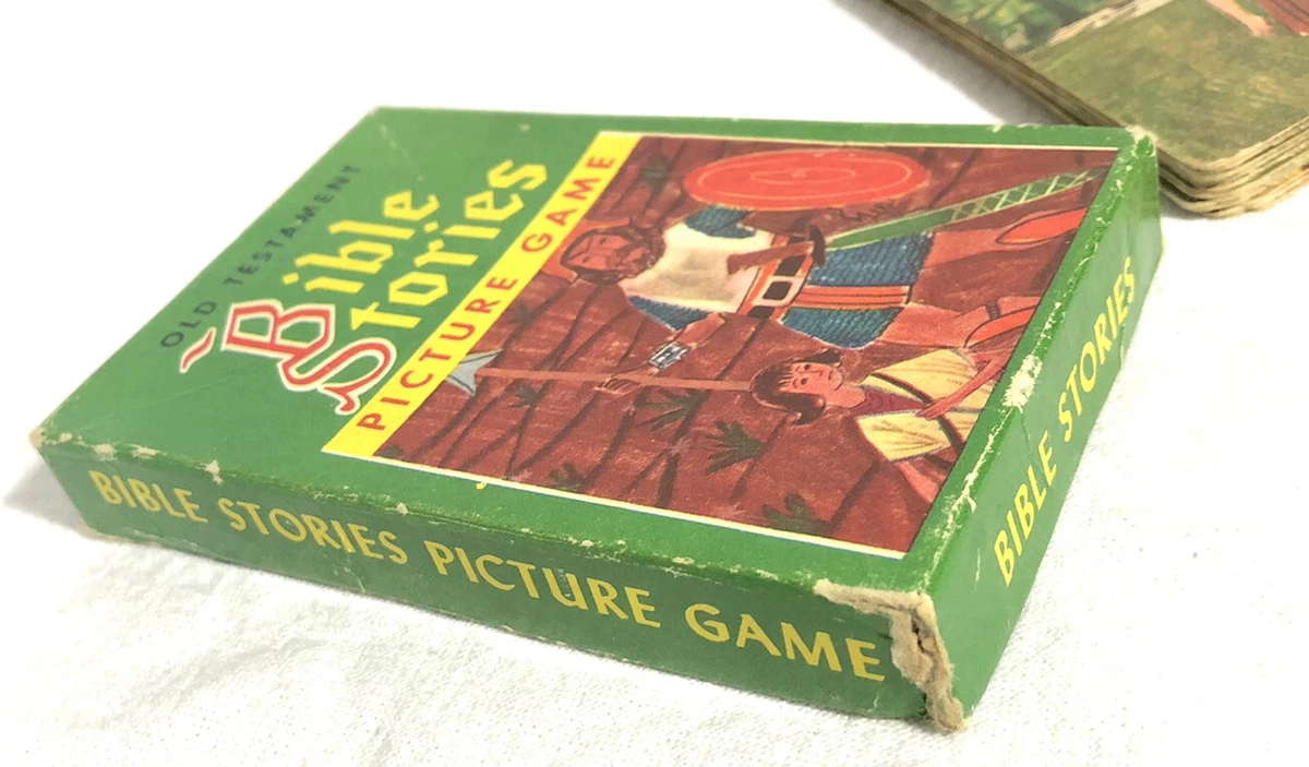 Antique Bible Card Game Characters