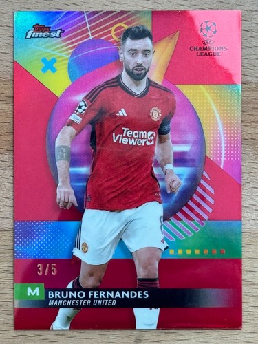 Bruno Fernandes Topps Finest Red #3/5 Card | eBay