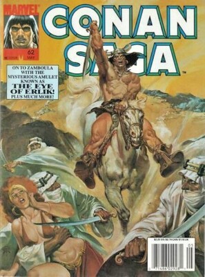 CONAN SAGA™ Vol 1 #62 1992 Marvel Comics Modern Age | eBay