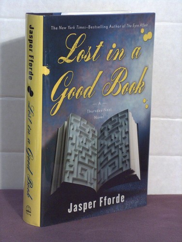 1st,signed by author,Thursday Next 2:Lost in a Good Book by Jasper ...