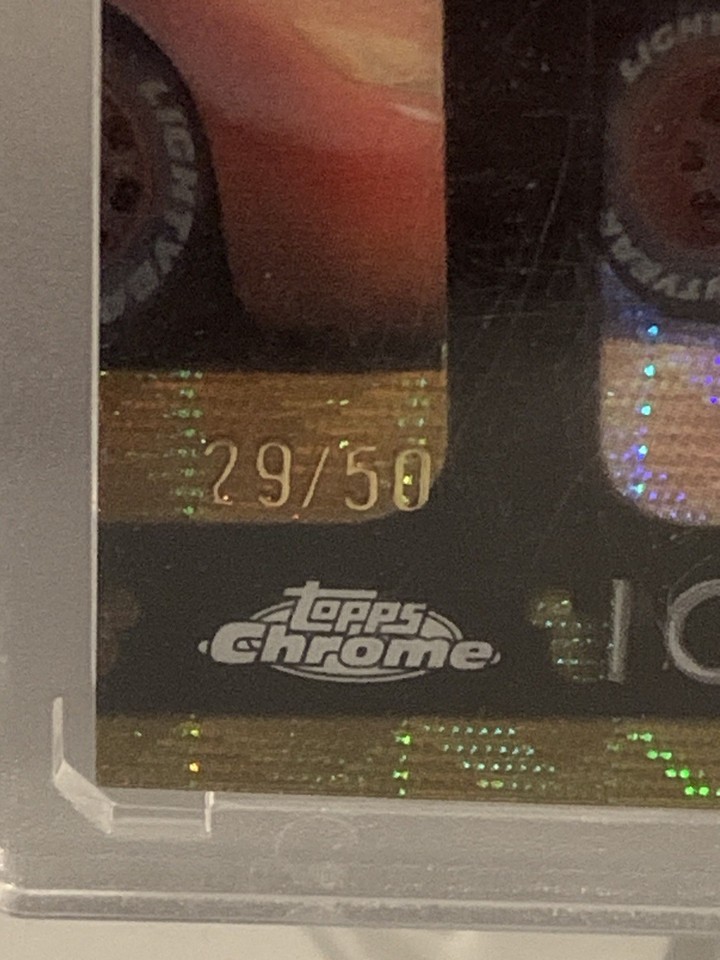 2023 Topps Disney 100 - Lightning McQueen - Iconic Moments #/50 Gold ...