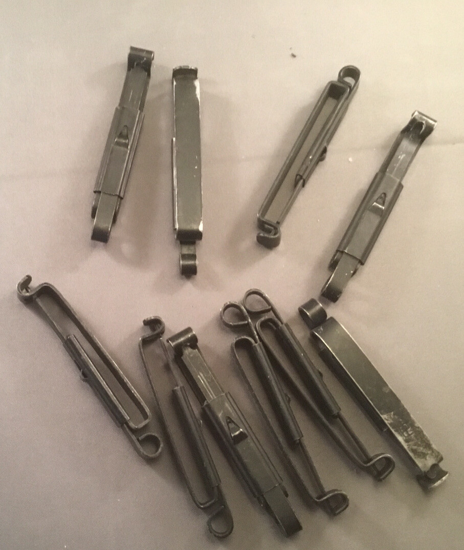 10 ALICE Clips Belt Slides Keeper Lock Clip Belt Black Military LC-1 | eBay