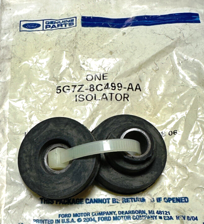 Genuine Ford Upper Radiator Mount Bushing / Isolator NOS 5G7Z-8C499-AA ...