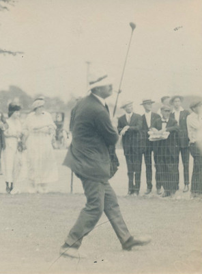 1920 Ted Ray, US Open Champion, British Golfer, Type 1 Silver Gelatin ...