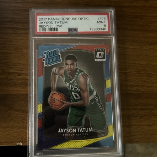 2017-18 Panini Donruss Optic - Rated Rookie Red & Yellow #198 Jayson ...