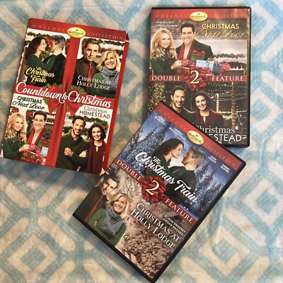 Hallmark Dvd 4 Film BOXSET. Christmas Next Door The Christmas Train ...