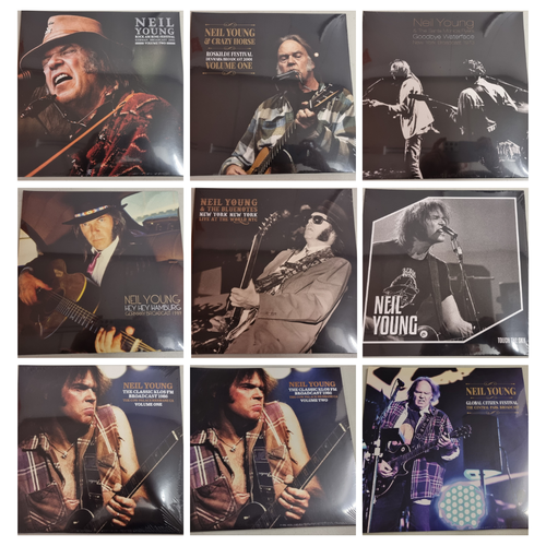 9 x Neil Young live Broadcasts double LPs lot bundle vinyls | eBay