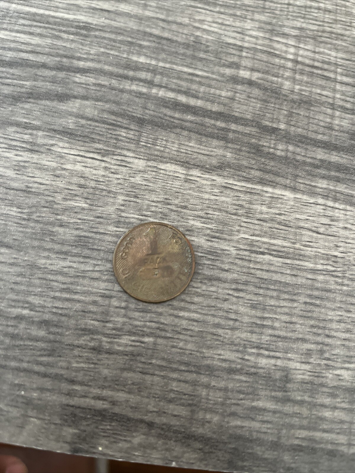 Rare Vtg Cigarette Smoke Token Coin Good For Pack Cigarettes Bar ...